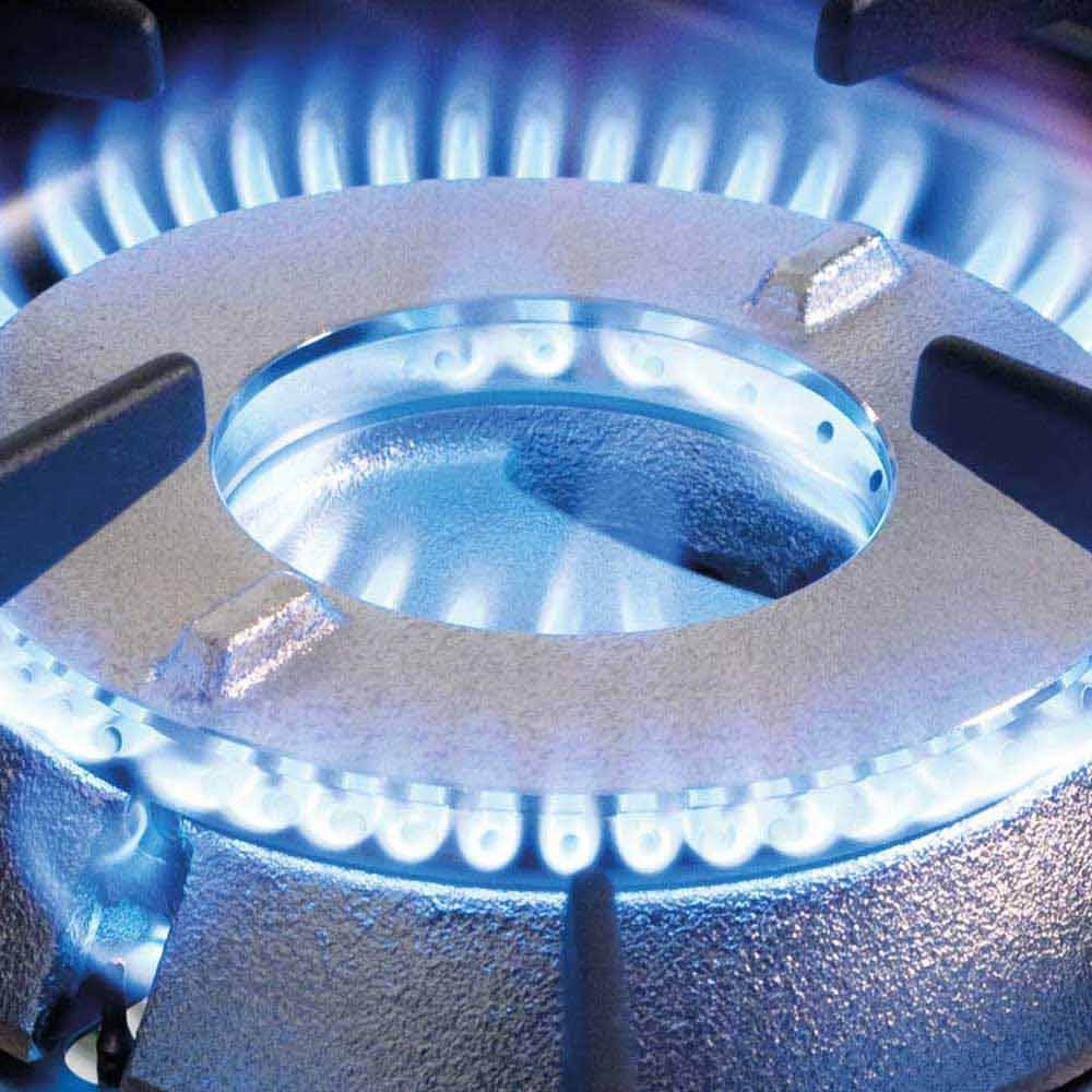 Gasblus - Top Line - Rustfri - 9 kW - Enkelt eller dobbelt